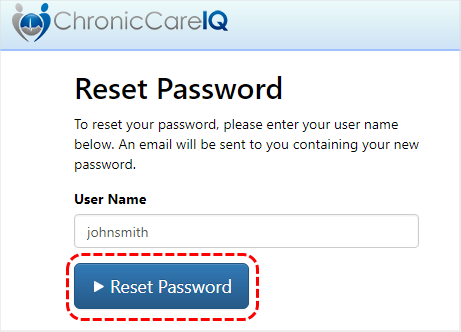 Resetting Your Password | Patient Help